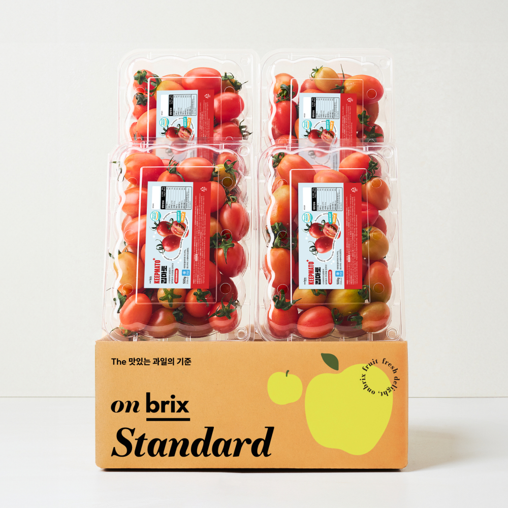 온브릭스 | [산지직송] 달콤함과 건강함 KEEP!, 스테비아 샤인 토마토 1kg / 2kg