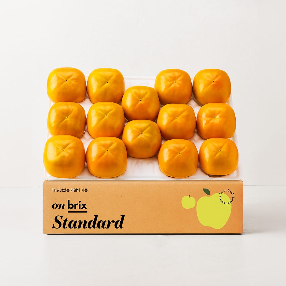온브릭스 | [새벽에On] 지리산이 키운, 아삭한 식감의 고당도 부유 단감 2kg / 4kg (특품)