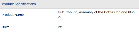 Hub-Cap Assembly, Assembly of the Bottle Cap and Plug 시마즈 인터넷샵